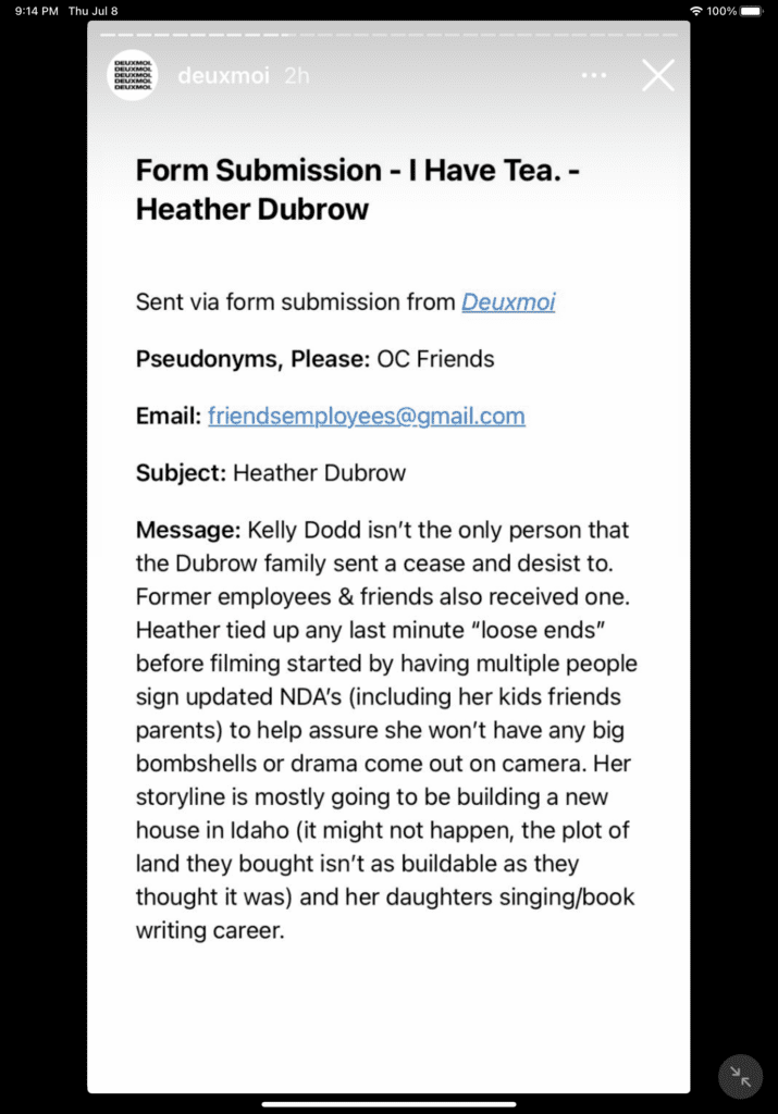 Heather Dubrow Begins Filming Season 16 of RHOC Plus, Did Heather Make ...