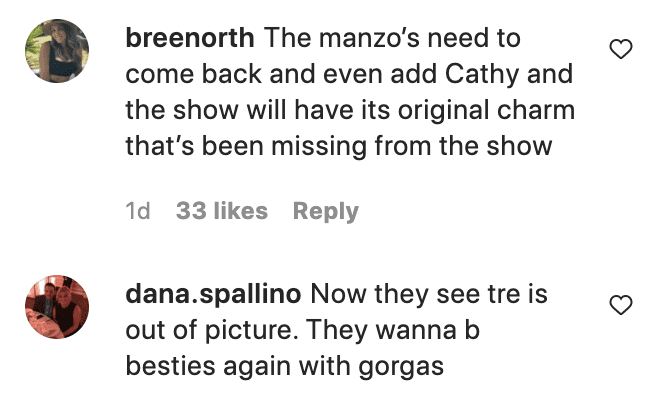 The Manzos Seem to be Reconnecting With the Gorgas Amid Their Family ...