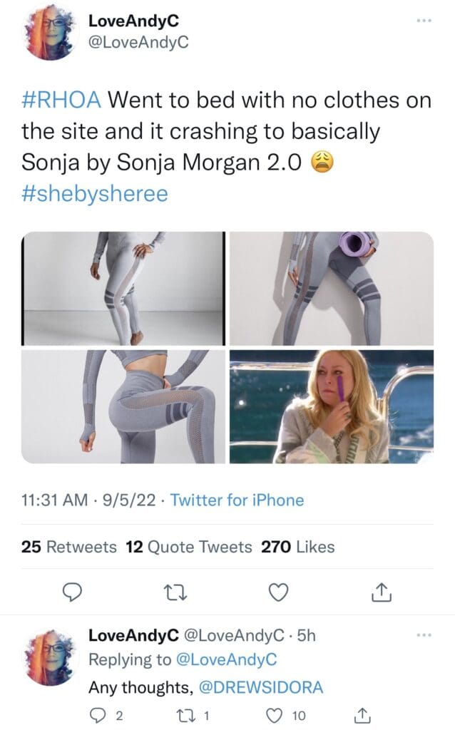 RHOA Fans Mock and Slam Sheree Whitfield For Selling Clothes from Shein ...