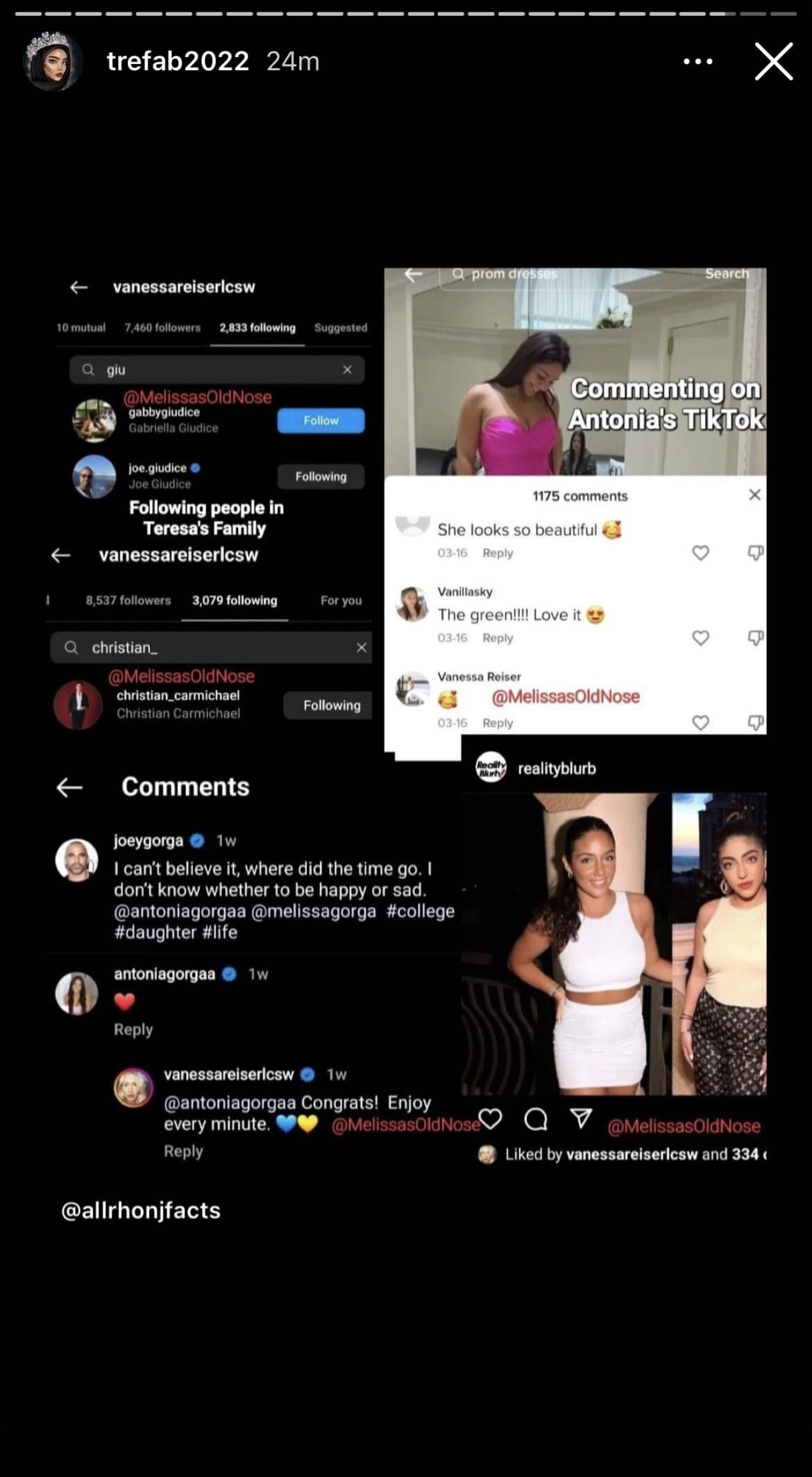 RHONJ Cast: Louie Ruelas’ Ex Cozies Up to RHONJ Cast on Instagram - All ...